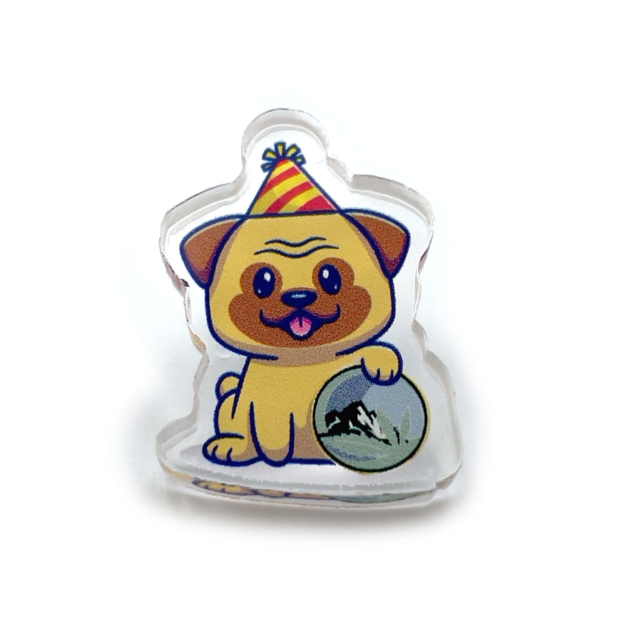 Pacific Grass 3 Year Anniversary Acrylic Pin | Pacific Grass