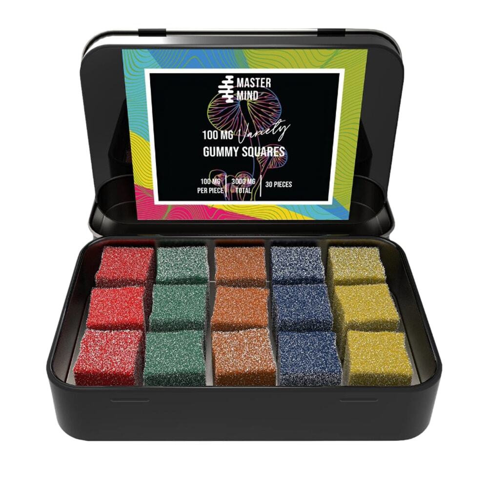 Mastermind - Variety Gummy Square - 3000mg | Pacific Grass
