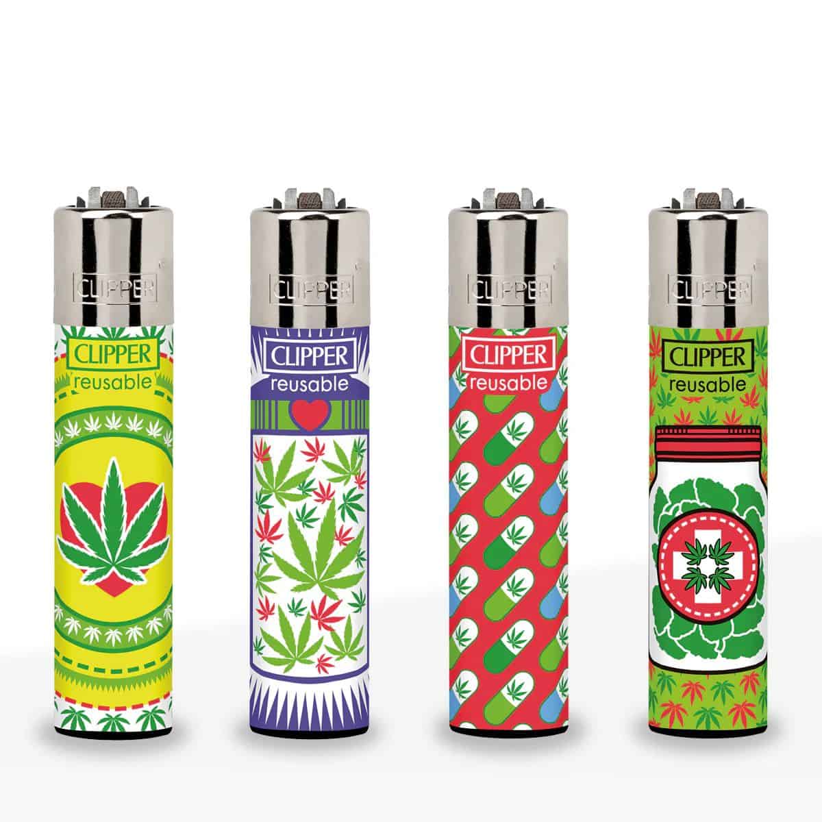 Medical Leaf Pill Clipper Lighter | Pacific Grass